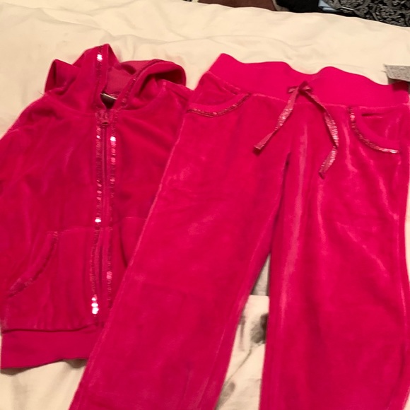 Matching Sets | Hot Pink Hood And Sweats | Poshmark